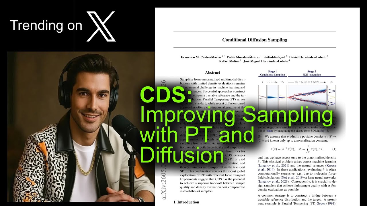 CDS: Improving Sampling with PT and Diffusion