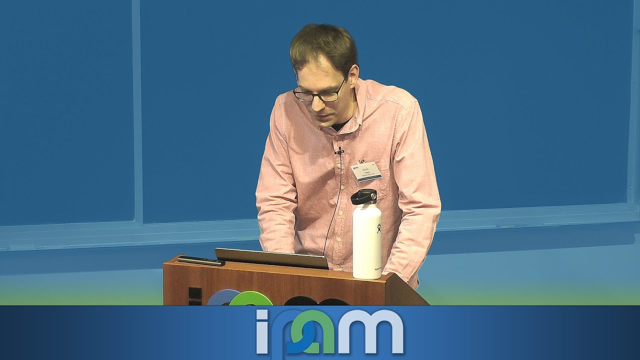 Dávid Papp - Nonsymmetric conic optimization & dual certificates for sums-of-squares - IPAM at UCLA