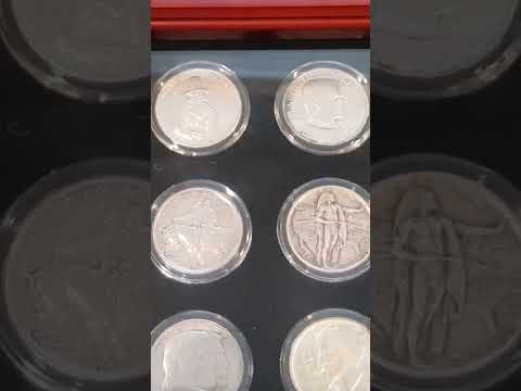 All Half Dollars Collection #uscoins #halfdollars #collectors #coins