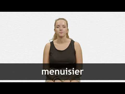 English Translation of “MENUISIER” | Collins French-English Dictionary
