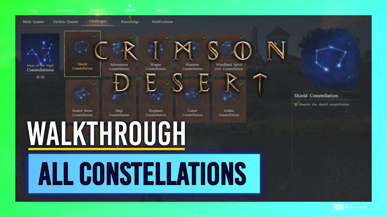 All Constellation Locations | Crimson Desert