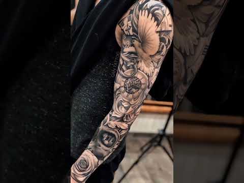 World the most beautiful full sleeve tattoo