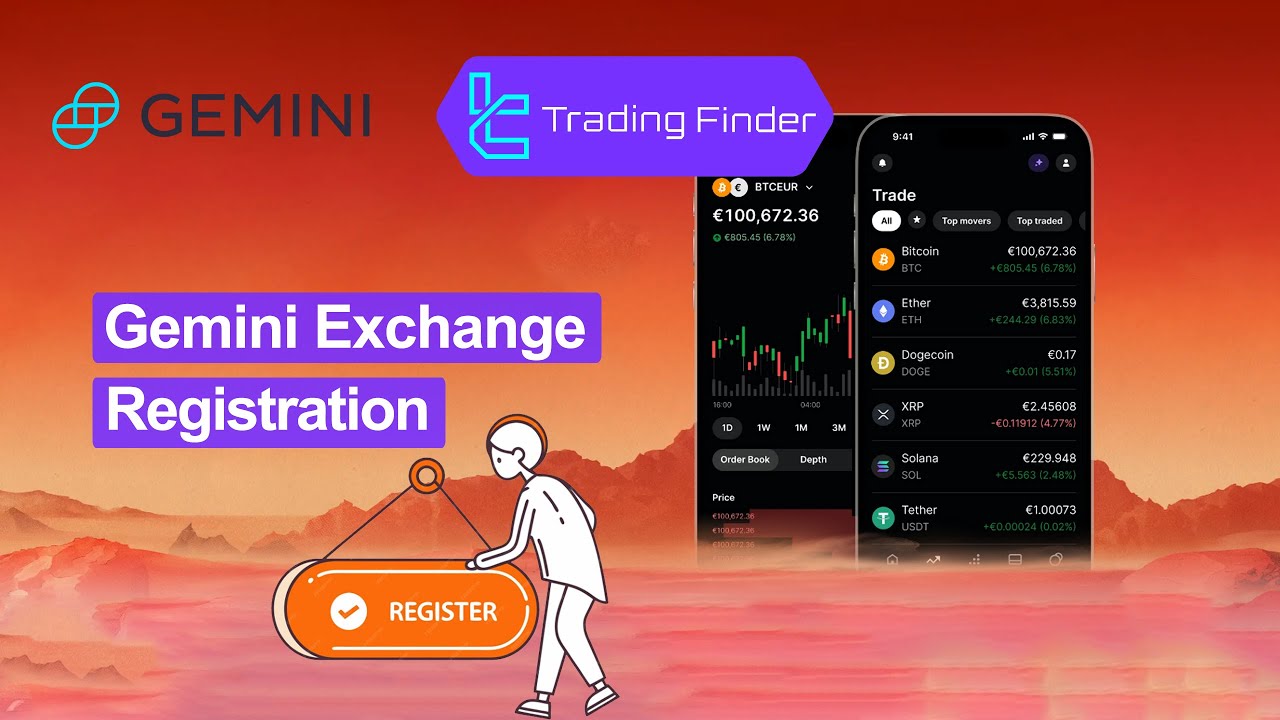 🤖 Gemini Exchange Registration [Verify Email and Authenticator in 4 Steps] - TradingFinder