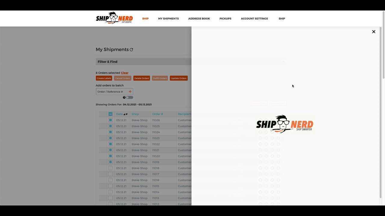 ShipNerd: How to use our batch shipping tools