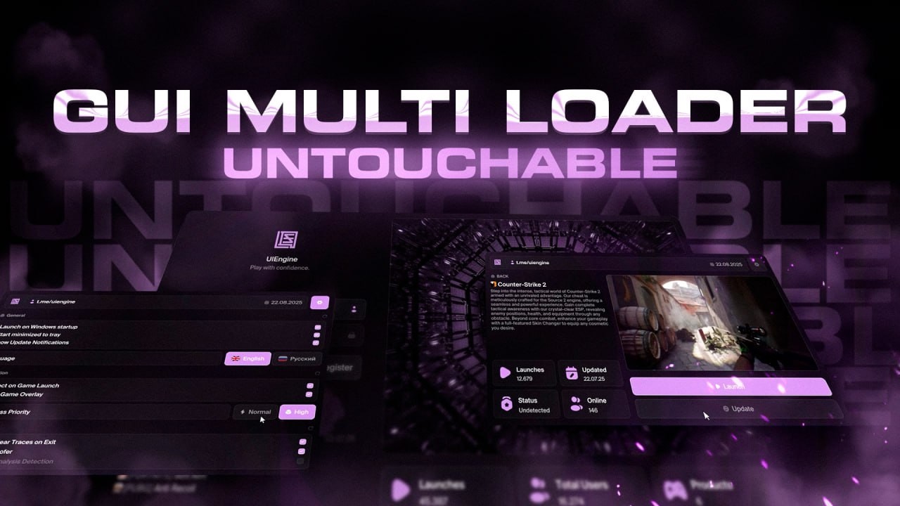UNTOUCHABLE – The Ultimate ImGui Loader for Your Project!