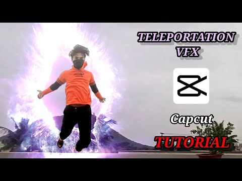 Teleportation VFX Tutorial ✨ | capcut tutorial | phone edit |