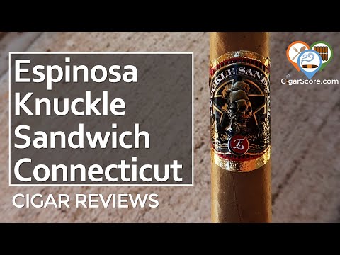 As GOOD As the MADURO? The Espinosa Knuckle Sandwich CONNECTICUT - CIGAR REVIEWS by CigarScore