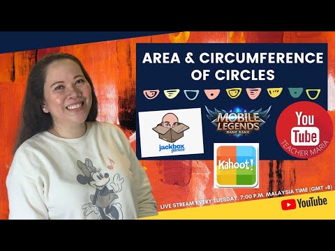 Online Tutorial : | Area and Circumference of Circles | Game