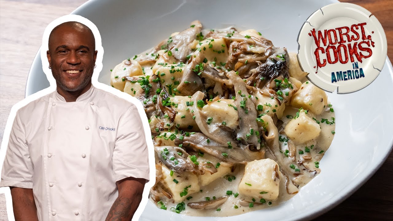 How To Make Ricotta Gnocchi With Cliff Crooks | Worst Cooks In America ...