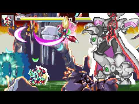 M.U.G.E.N. Omega Zero PS1 (Me) vs True Omega, Fake Omega, Omega JUS & Omega Zero PS1