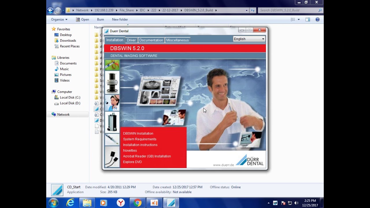 How to Install DBSWIN for Client PC