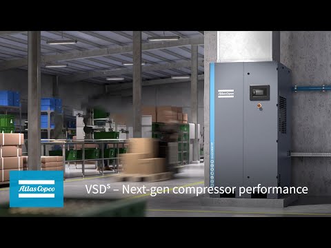 Atlas Copco | VSDˢ – Next-gen compressor performance