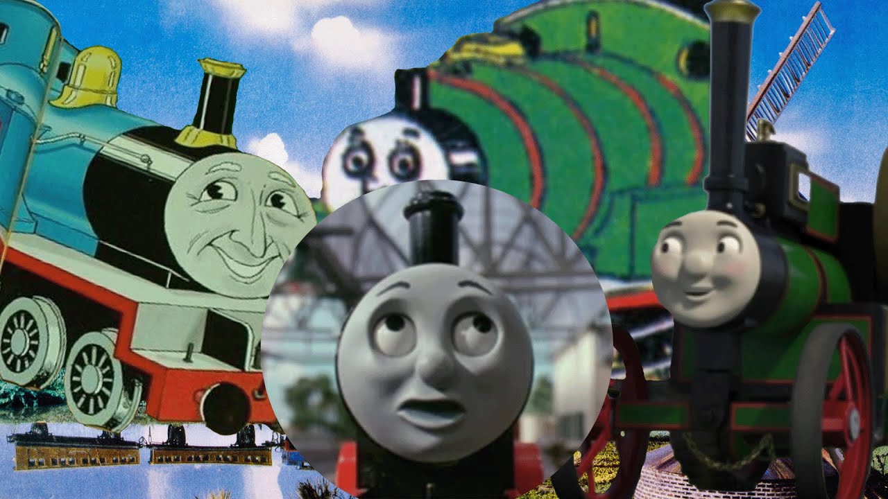 Weird cursed Thomas & friends characters!