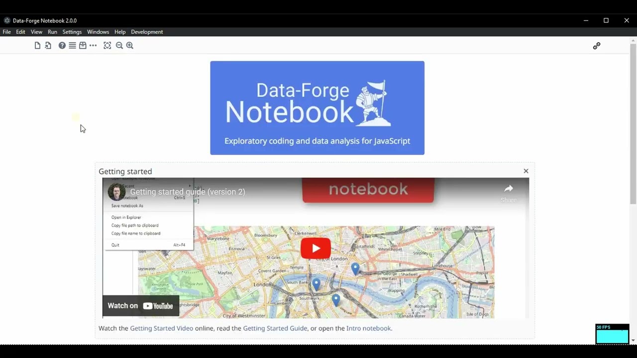 Data-Forge Notebook Intro Video