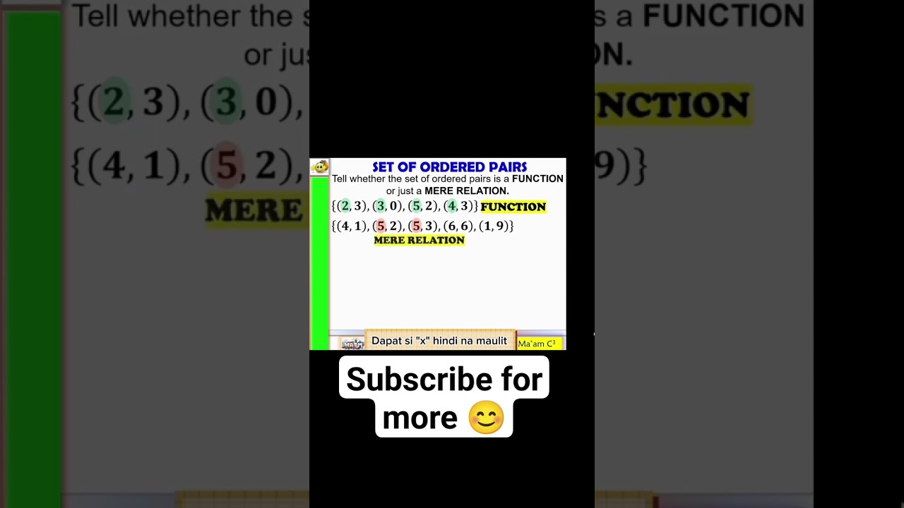 Function or Not A Function #maths #function #shorts #fypシ #genmath #video