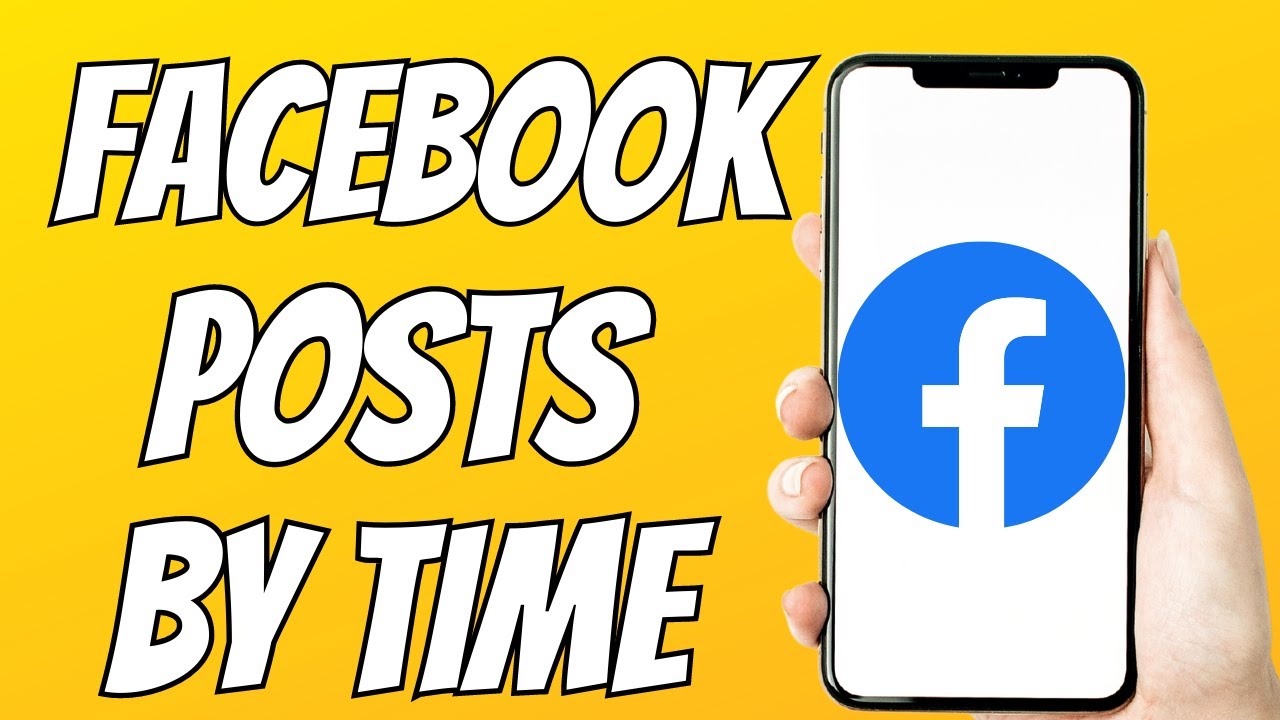How to Sort Facebook Posts by Time!