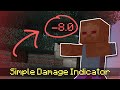 [REWORKED] Simple Damage Indicator Minecraft Data Pack