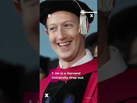 5 Interesting Facts About Mark Zuckerberg #shorts