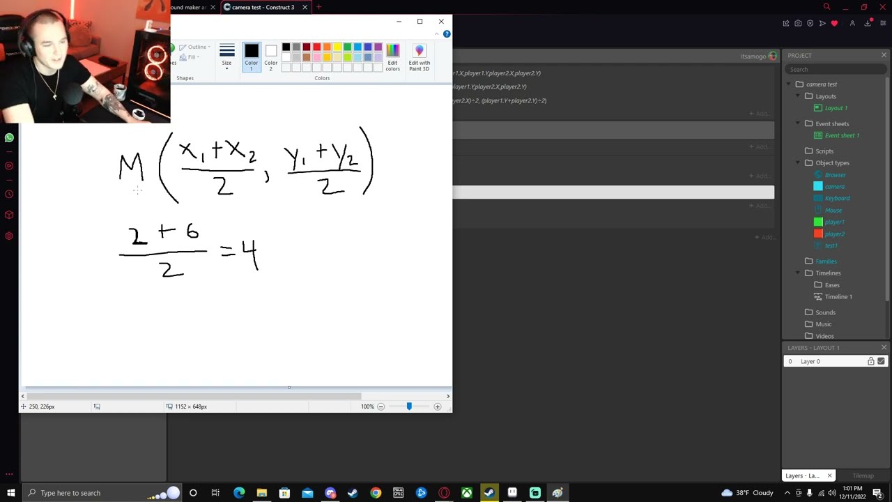 Quick Construct 3, 2 Player camera controller
