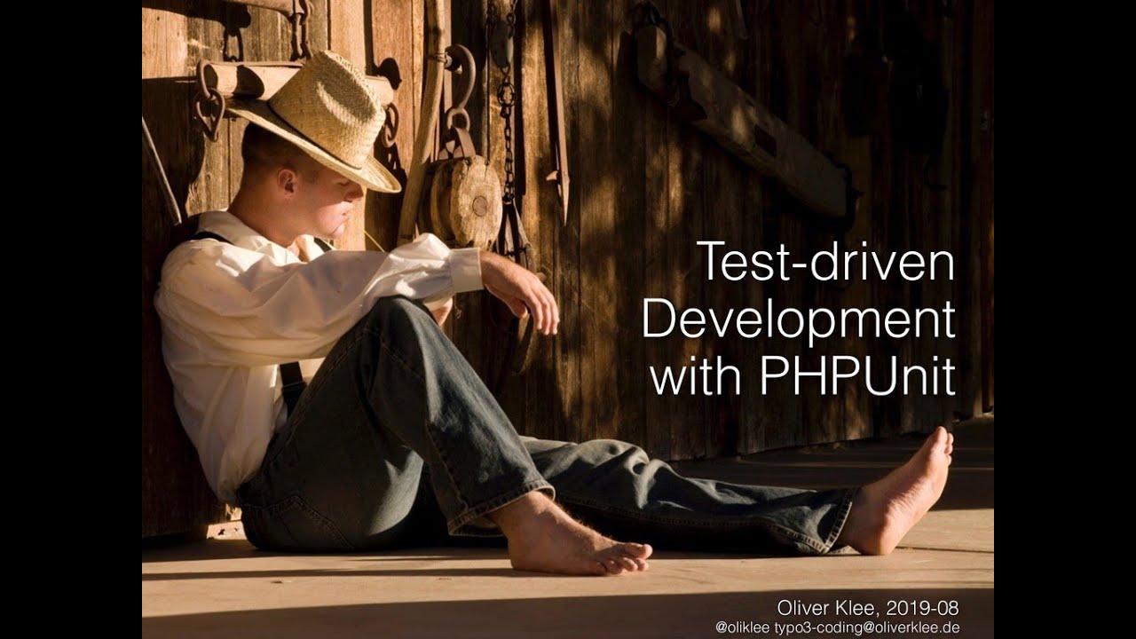 Getting started with test-driven development with PHPUnit @ TYPO3 Developer Days 2019