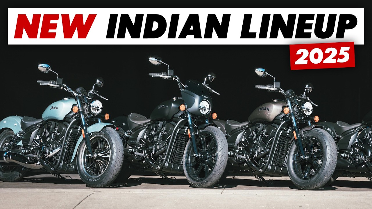 Indian Announce New Lineup For 2025 (Scout Sixty Bobber & Classic, Springfield, Roadmaster Elite)