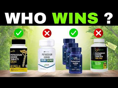 ✅ 7 Best Potassium Iodide 130mg (KI) Pills [2025]🛡️Thyroid Protection & Emergency Preparedness