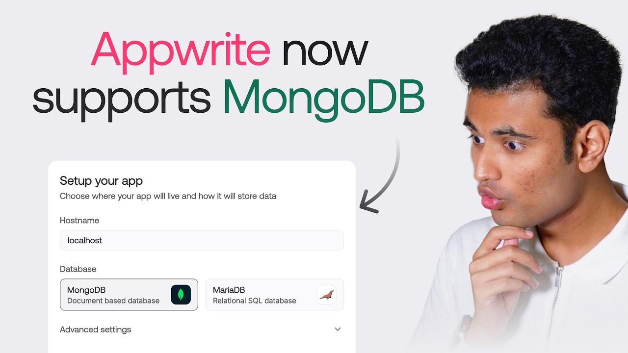 Appwrite now supports MongoDB for self hosting