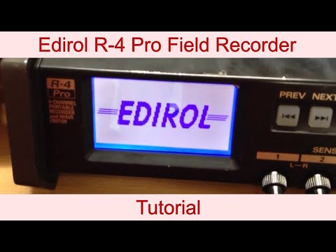 Roland R-4 Pro 4-Track Digital Audio Recorder w/ SMPTE | Reverb