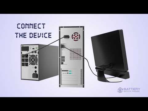 How To Use And Connect A Battery Backup UPS (Uninterruptible Power Supply)