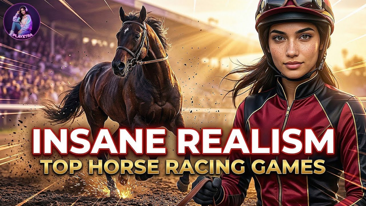 Top10 Horse Racing Games With INSANE Realism (PC & Console) 2026