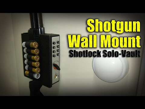 How to Store Your Home Defense Shotgun / Shotlock Solo-Vault