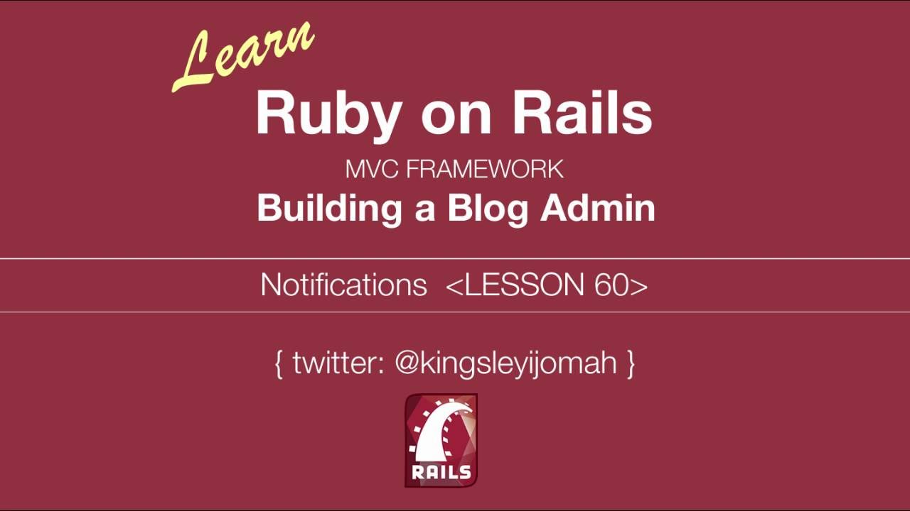 Learn Ruby on Rails Tutorials for Beginners (Building Admin System) - LESSON 60