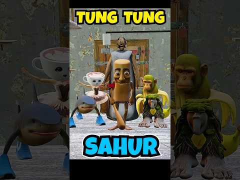 Playing as TUNG TUNG SAHUR ARMY in Granny House granny horror game definition #tungtungtungsahur