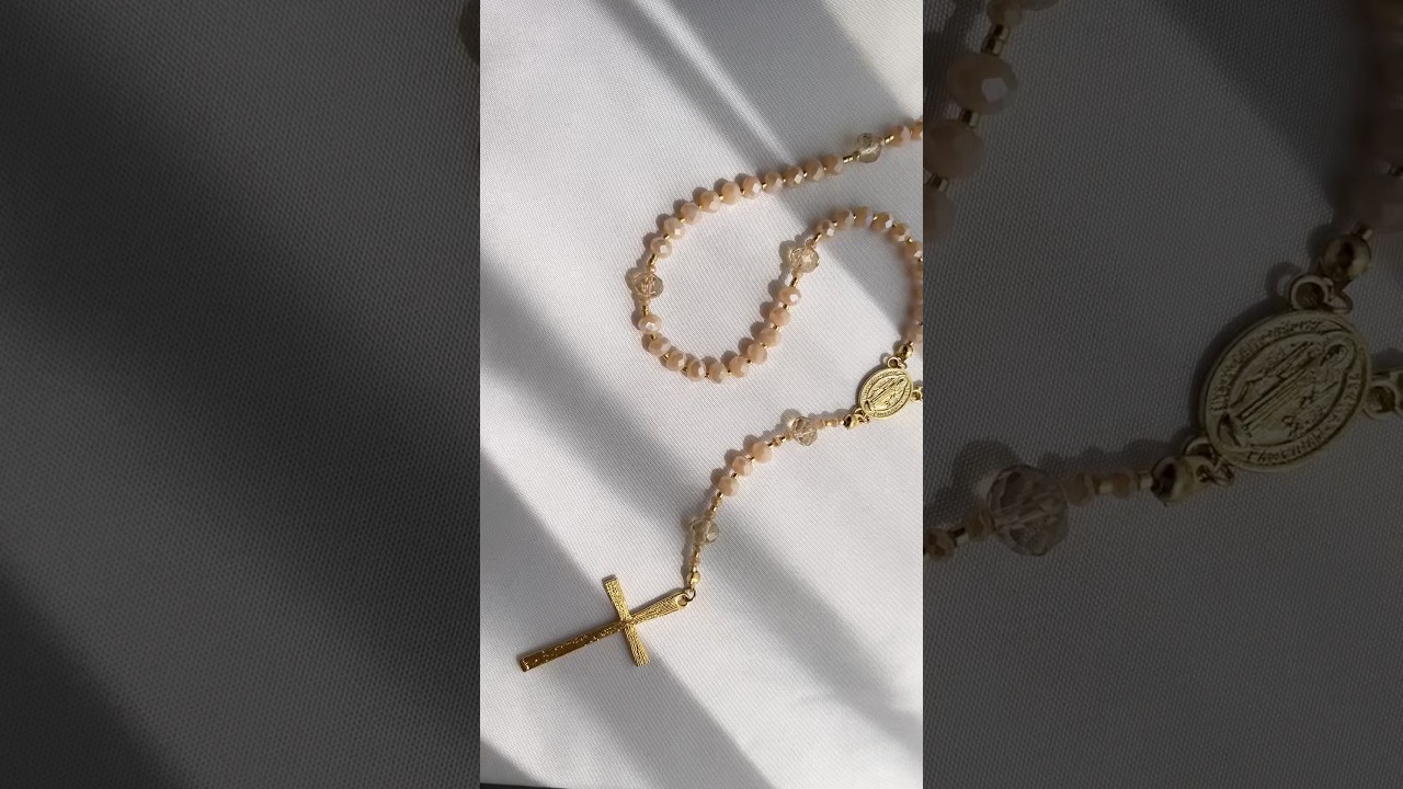 Rosario de cristales - Tutorial completo #bisuteria #diy #hechoamano