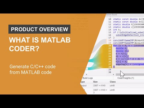 What Is MATLAB Coder?