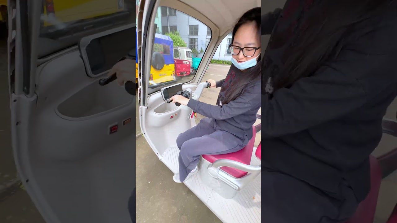 Quiet operation, bubushine electric tricycle is peaceful and unobtrusive.