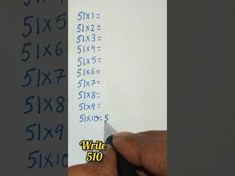 51 multiplication hacks π₯π₯π| 51 multiplication tricks|51 tricks |51 multiplication mastery#maths