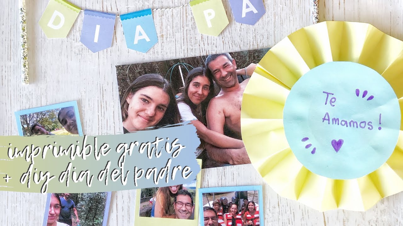 Imprimible GRATIS + DIY para el Dia del Padre !!