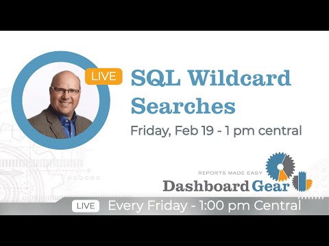 SQL Wildcard Searches