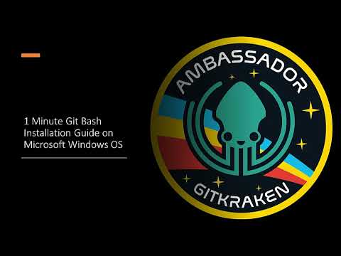 1 Minute Git Bash Installation Guide on Microsoft Windows OS
