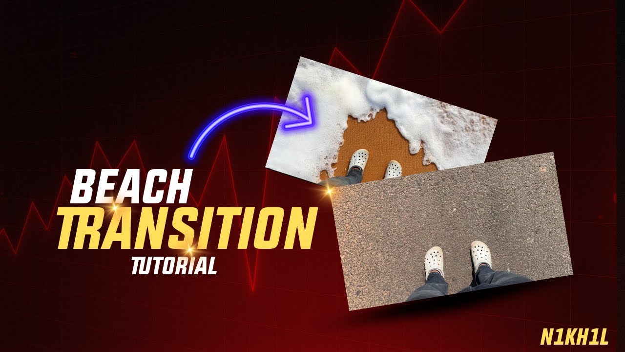 Viral Beach Transition Effect | CapCut Tutorial | N1KH1L