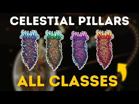 How to Beat Terraria's Celestial Pillars for Every Class! (Terraria 1.4 Guide)