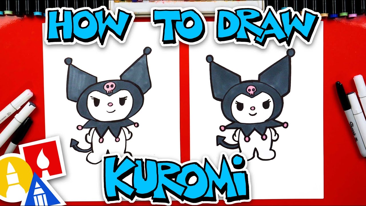 How To Draw Kuromi From Hello Kitty