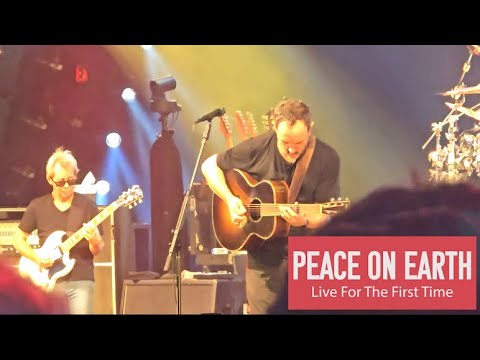 Dave Matthews Band performing "Peace on Earth" Live For The First Time Ever![Riverbend Music Center]