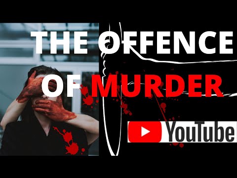 Offence of murder-criminal law-ingridients/elements of murder-definition-malice aforethought-proof