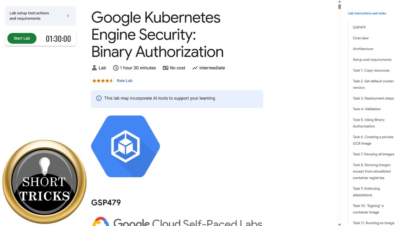 Google Kubernetes Engine Security Binary Authorization | #qwiklabs | #arcade | #solution | #GSP479
