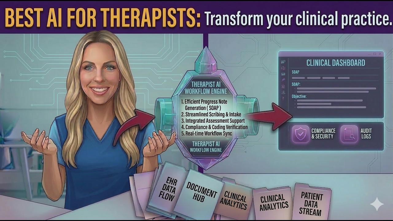 Best AI for Therapists in 2026: Top Tools by Category + Why Twofold is Best for Notes
