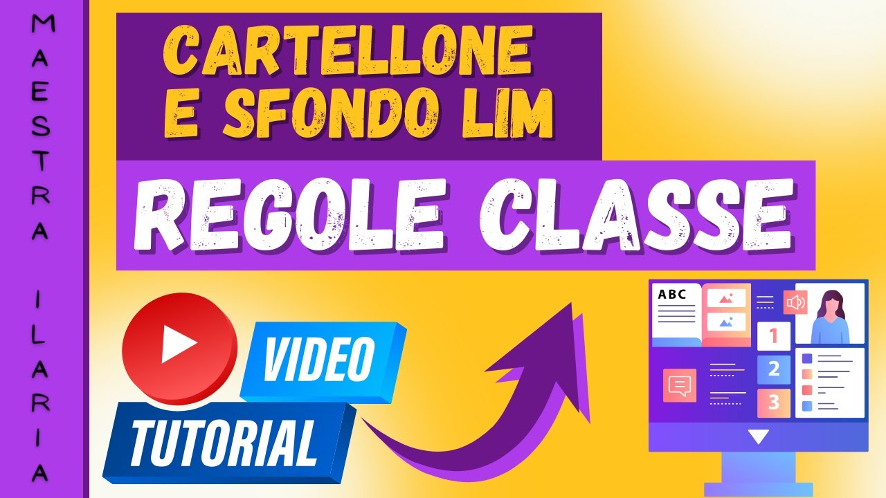 TUTORIAL - Creare cartellone regole e sfondo desktop per la LIM con Canva