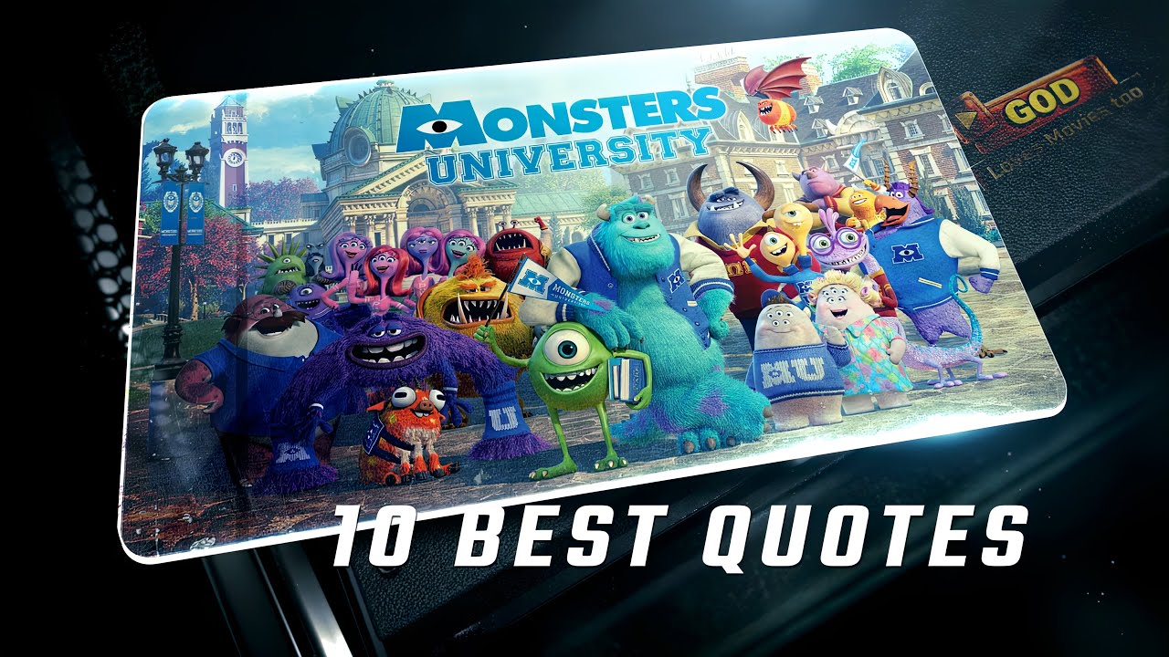 Monsters University 2013 | 10 Best Quotes