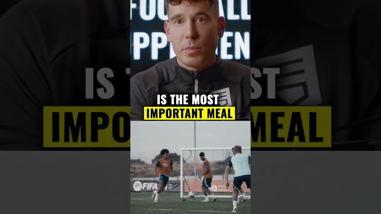 Premier League match-day nutrition plan